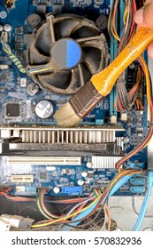 Dust Web Inside Computer Pc Need Stock Photo 570832936 | Shutterstock