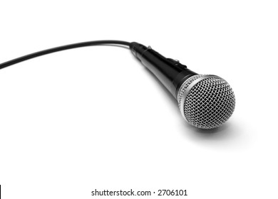 Dynamic Microphone Cable Isolated On White Stock Photo 2706101 ...
