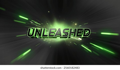 Dynamic Motion Background Bold Kinetic Word AI-generated image ...