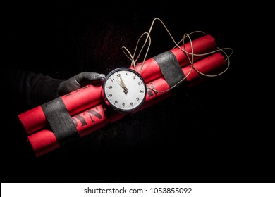 Dynamite Bomb Timer Bunch Dynamite On Stock Photo 1053855092 | Shutterstock