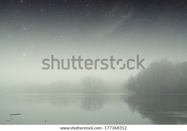 Early Spring Night Elements This Image Stock Photo 177368312 | Shutterstock