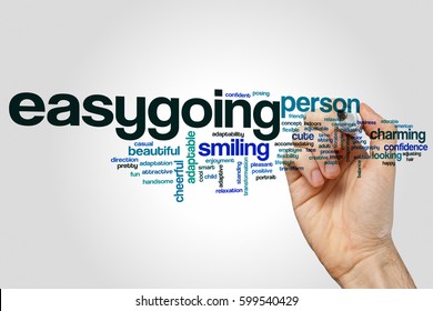 Easygoing Word Cloud Concept Stock Photo 599540429 | Shutterstock