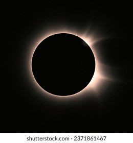 Large Solar Eclipse AI-generated image 2374568271 | Shutterstock