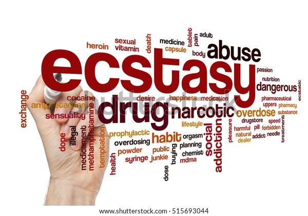 Ecstasy Word Cloud Concept Stock Photo (Edit Now) 515693044