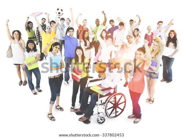 Education Group Students Unity Learning Concept Stock Photo (Edit Now ...