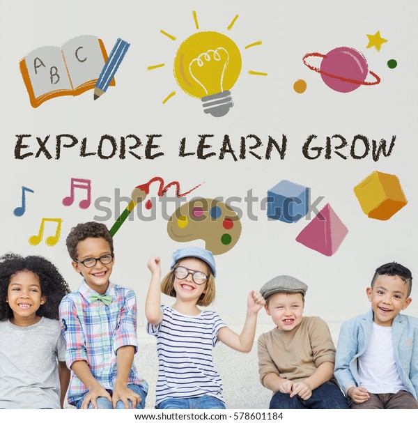 Education Knowledge Explore Learn Grow School Stock Photo 578601184 ...