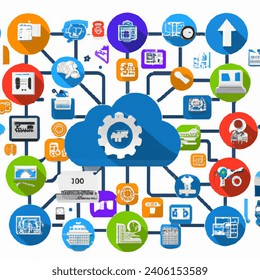 Educational Detailed View Cloud-based Martech Stack AI-generated image ...