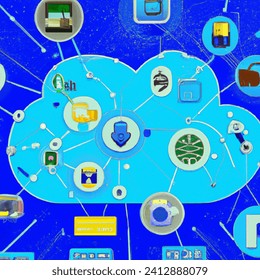 Educational Detailed View Cloud-based Martech Stack AI-generated image ...