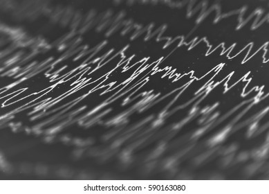 Eeg Wave Backgroundbackground Abnormal Eegbrain Wave Foto stock ...