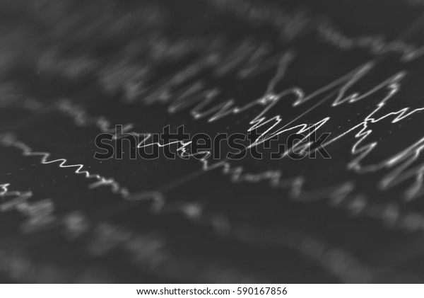 Eeg Wave Backgroundbackground Abnormal Eegbrain Wave Stock Photo ...