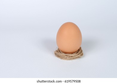 Chicken Egg Shell Front View Stock Photo 620653496 | Shutterstock