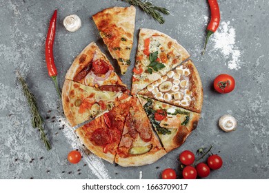 616 Pizza 8 Slices Images, Stock Photos & Vectors | Shutterstock