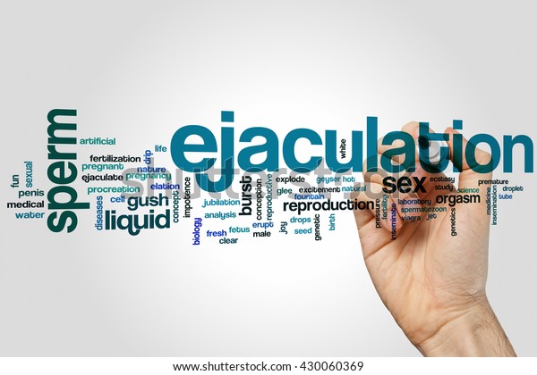 Ejaculation Word Cloud Concept Stock Photo (Edit Now) 430060369