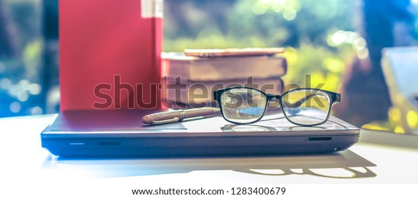 Elearning Technology Learning Anywhere Anytime Anyone Stock Photo ...