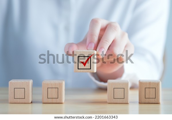 Elections Voting Do List Checklist Task Stock Photo 2201663343 ...