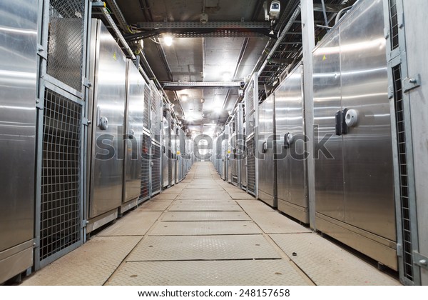 Electric Boxes Corridor Stock Photo 248157658 | Shutterstock