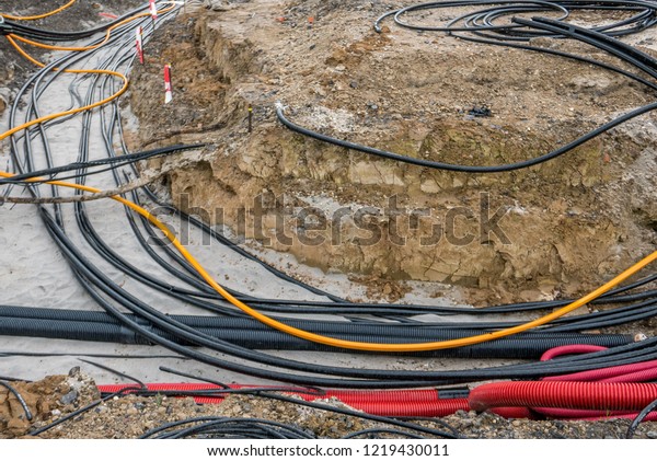 Electrical Cabel Construction Stock Photo 1219430011 | Shutterstock
