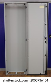 Electrical Cabinet Installing Electric Panel Apartments Stock Photo ...