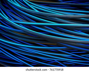 Electrical Cable Wires Background Stock Photo (Edit Now) 761770918