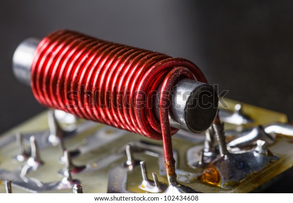 Electrical Coil Component Showing Wire Wrapping Stock Photo (Edit Now ...