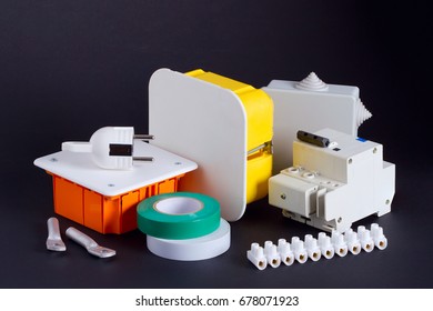 Electrical Component Kit Use Electrical Installations Stock Photo (Edit ...