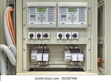 954 Relay Panel In A Substation Images, Stock Photos & Vectors ...