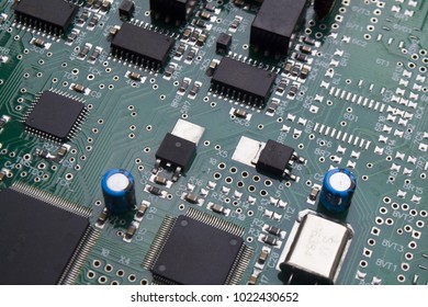 Electrical Digital Microcircuit Stock Photo (Edit Now) 757583635