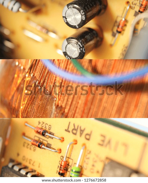 Electrical Diode Capacitor Stock Photo 1276672858 | Shutterstock