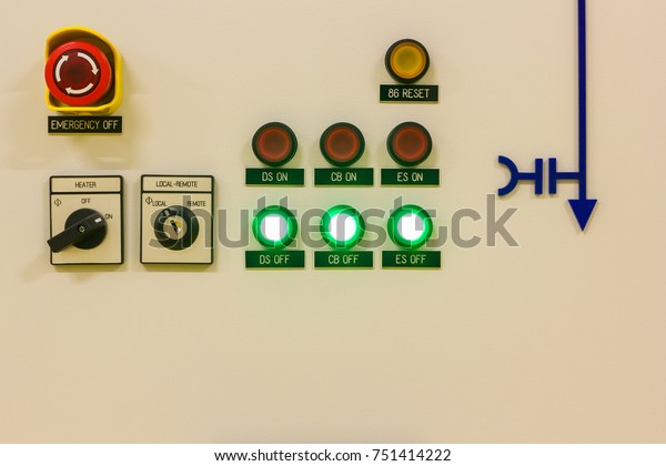 Electrical High Voltage Control Panel Gas库存照片751414222 | Shutterstock
