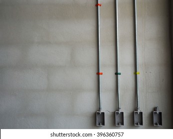 Electrical Junction Boxes Conduit Pipe Connection Stock Photo (Edit Now ...