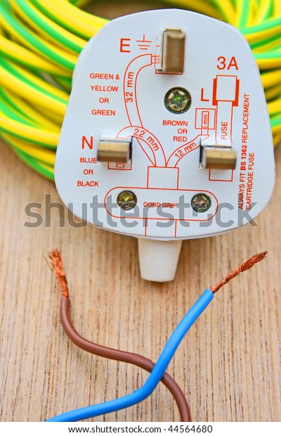 Electrical Plug Diagram Stock Photo 44564680 | Shutterstock