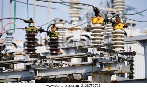 Electrical Substation Electrical Installation Reception Conversion ภาพ ...