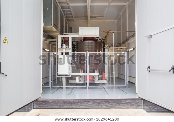 Electrical Substation Interior Voltage Reduction Stock Photo 1829641280 ...
