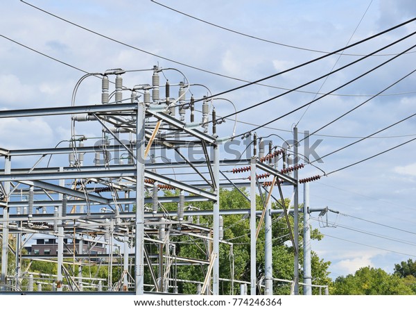 Electrical Substation Isolators Cable Stock Photo 774246364 | Shutterstock