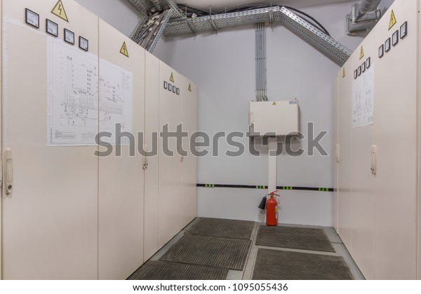 Electrical Switch Panel Switchgear Room Stock Photo (Edit Now) 1095055436