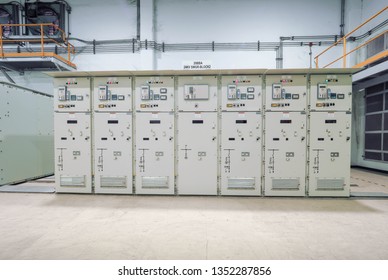 Electrical Switchgear Industrial Electrical Switch Panel Stock Photo ...