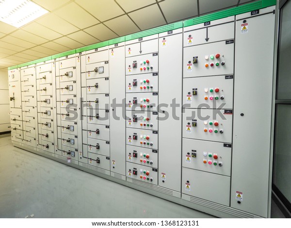 Electrical Switchgear Industrial Electrical Switch Panel Stock Photo ...