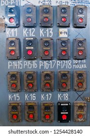Control Panel Industrial Machine Factory Contains Stock Photo ...