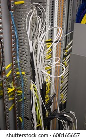 Electrical Wire Inside Electrical Panel During Stock Photo 608165657 ...