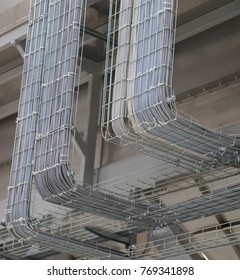 Electrical Wiring Connection Computers Inside Cable Stock Photo ...