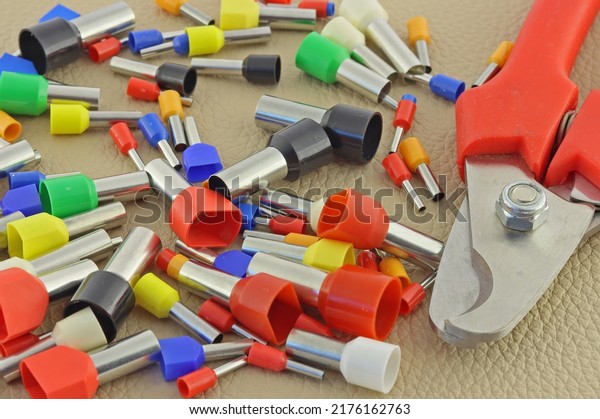 Electro Mounting Tools Tips On Electric Stock Photo 2176162763 ...
