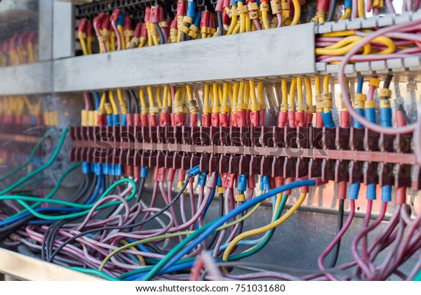 Electronic Board Connections Control Stock Photo 751031680 | Shutterstock