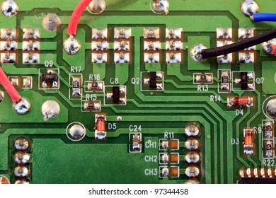 Electronic Circuit Board Stock Photo (Edit Now) 97344431