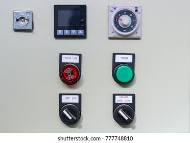 Electronic Control Electrical System Off Button Stock Photo 777748810 ...