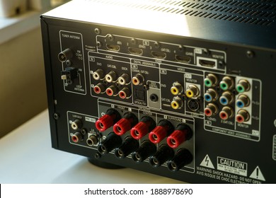 Electronic Input Jack Connect Backside Stock Photo 1888978690 ...