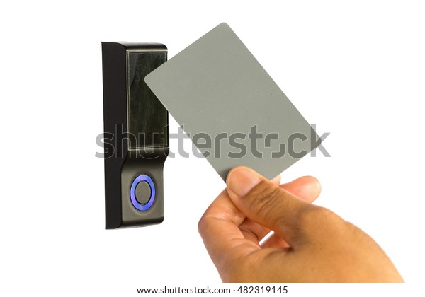 Electronic Key Access Control System Lock Stock Photo 482319145 ...