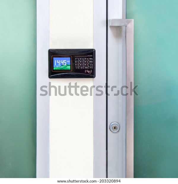 Electronic Key Access System Lock Unlock Stock Photo 203320894 ...