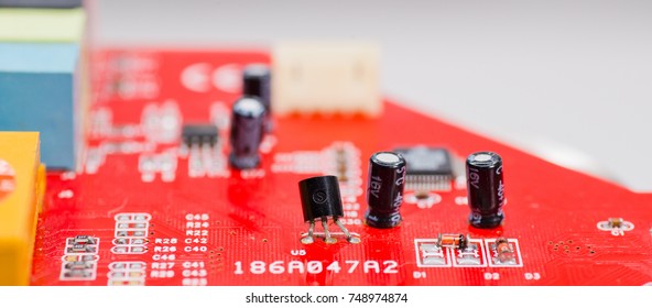 Electronic On Mainboard Computer Logic Board Stock Photo 748974874 ...