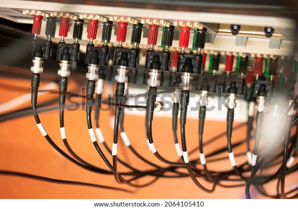Electronic Signal Processing Devices Science Lab Stock Photo 2064105410 ...