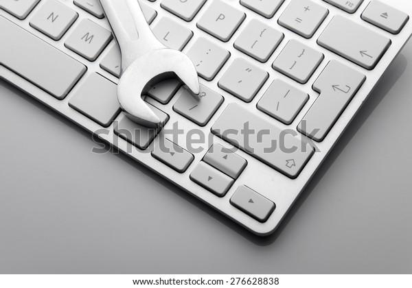 Electronic Technical Support Concept Spanners On Stock Photo 276628838 ...